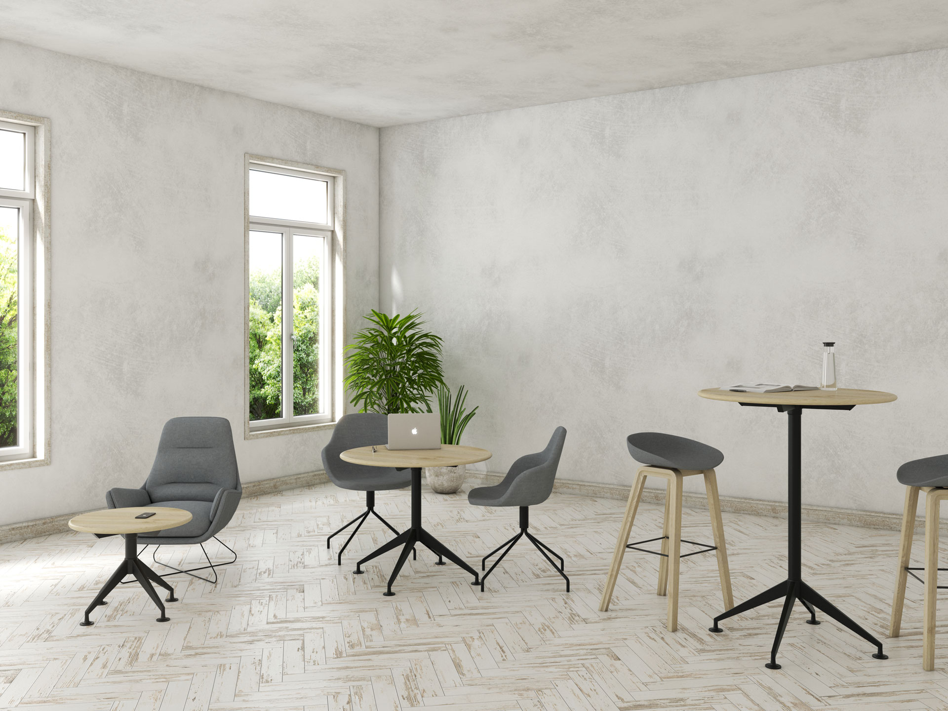 Elevar Marco Breakout Table Frame - Torstar Office Furniture