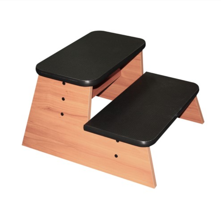 Timber Double Step-up Stool - Torstar Able Office Furniture